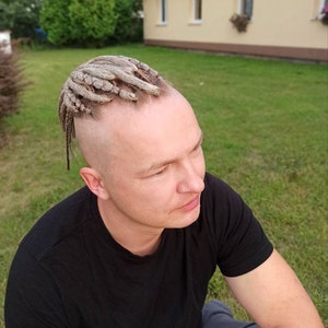 Vikings Set of Dreads Dreadlock Extensions - Etsy