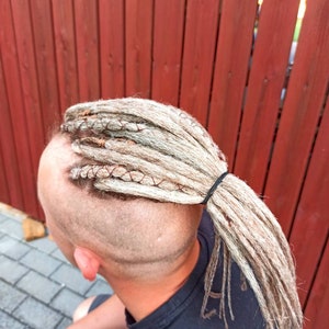 Vikings Set of Dreads Dreadlock Extensions - Etsy
