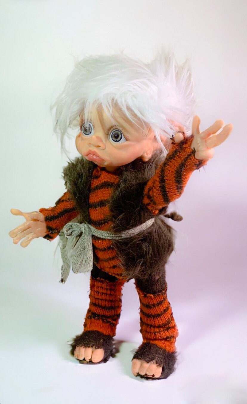 Little Duende. Reborn Fairy Doll Tinky .finished Doll . Elf. Duende - Etsy