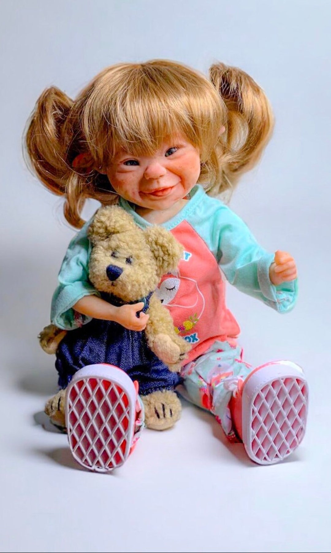 Little Girl Duende baby Girl Elf-fantasy, Duende,sculpture, Down ...