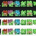 Four Leaf Clover Emotes for Twitch, Discord, Youtube, Shamrock Emotes ...
