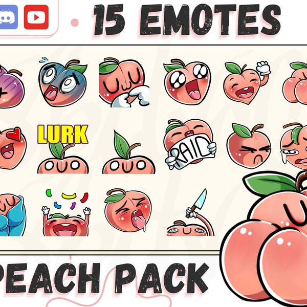 Emotes Twitch - Etsy