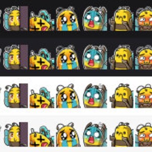 Bees Emotes for Twitch, Discord, Youtube. Bees or Spring Themed Streams ...