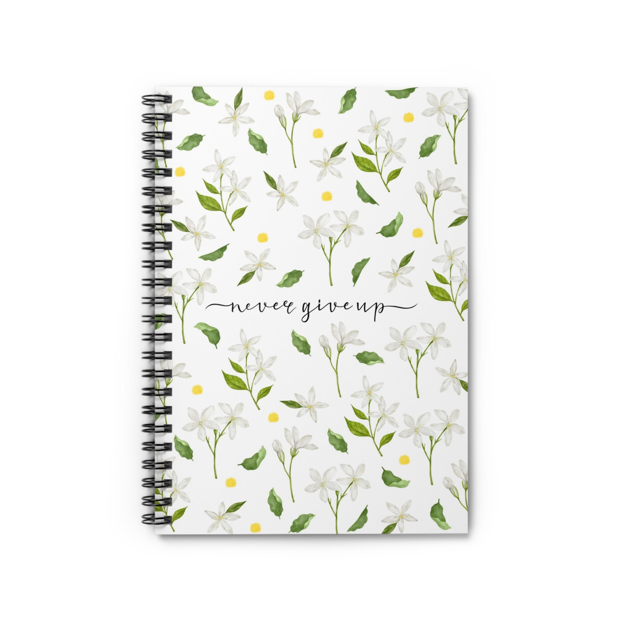 Motivational Notebook, Never Give up Notebook, Cute Motivational Quote ...