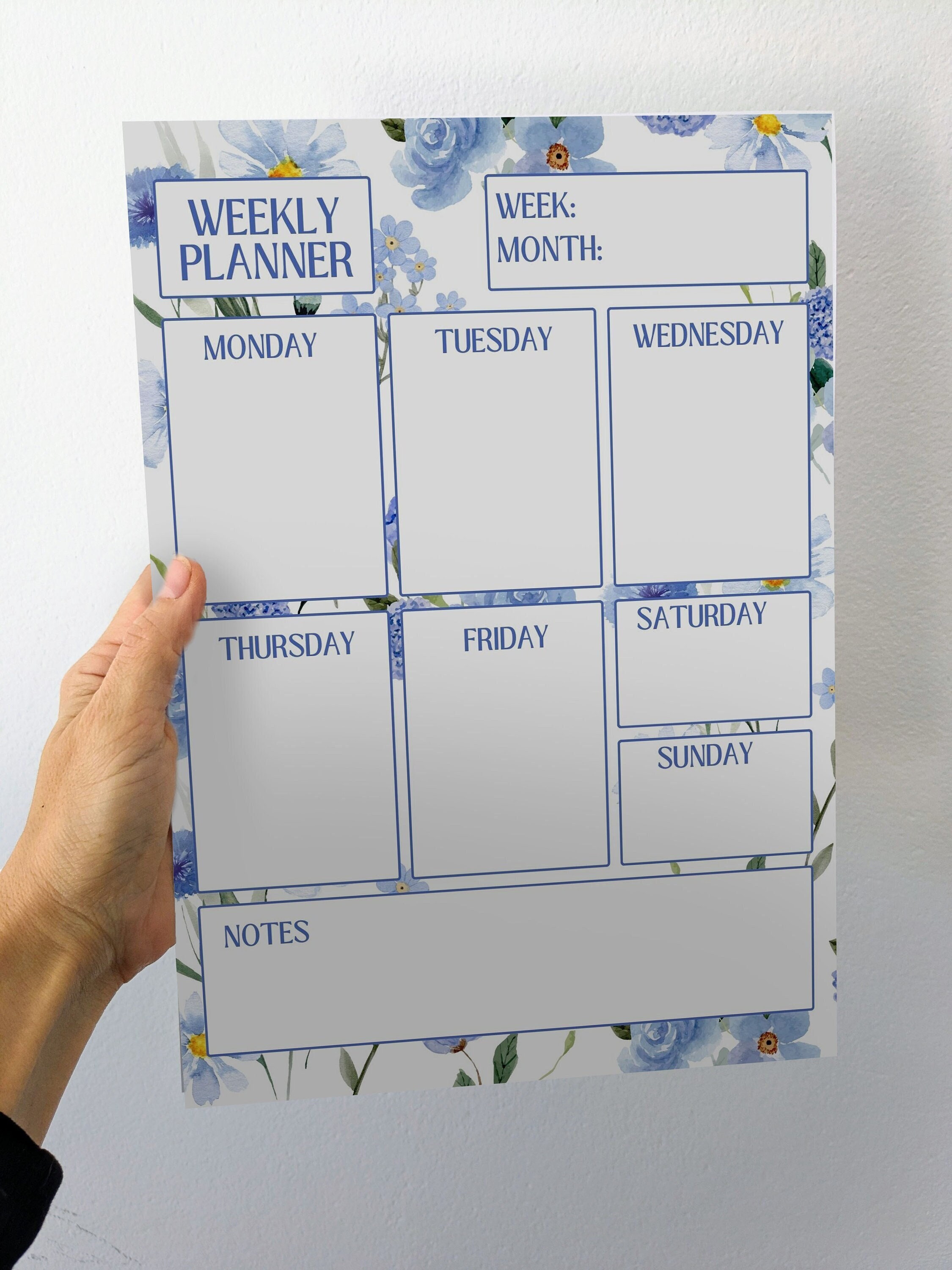 Weekly Planner, Printable to Do List, Printable Planner, Digital Weekly ...