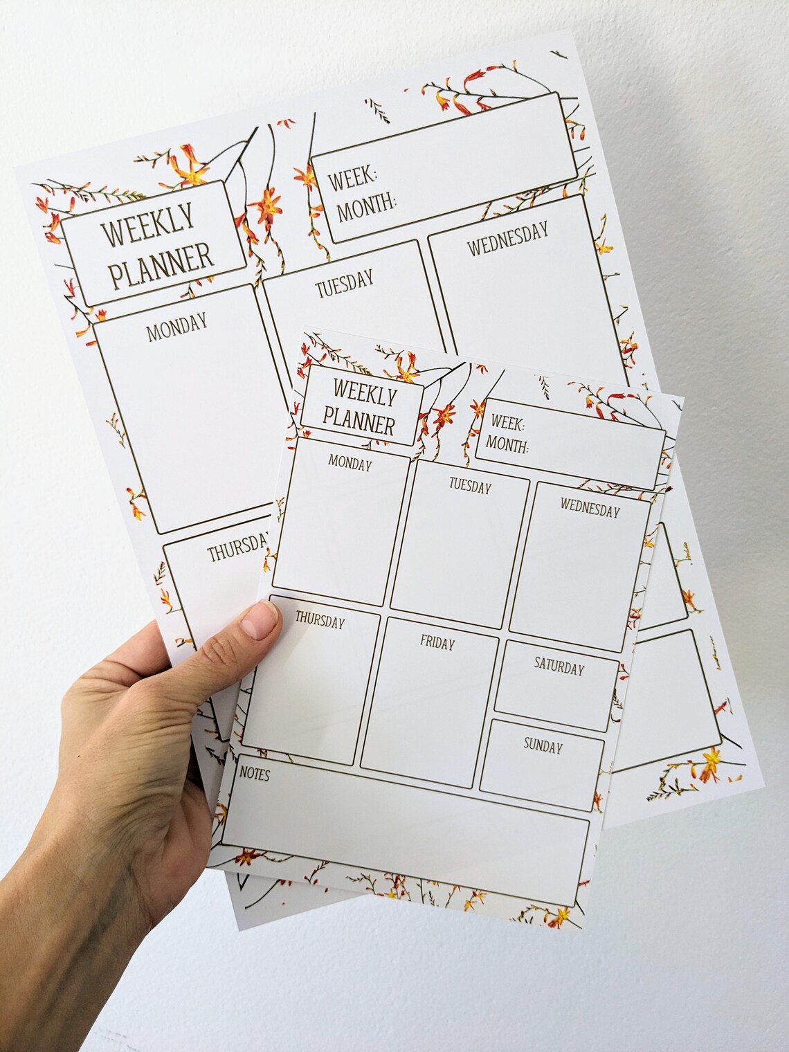 Weekly Planner, Printable to Do List, Weekly Schedule, Digital Weekly ...