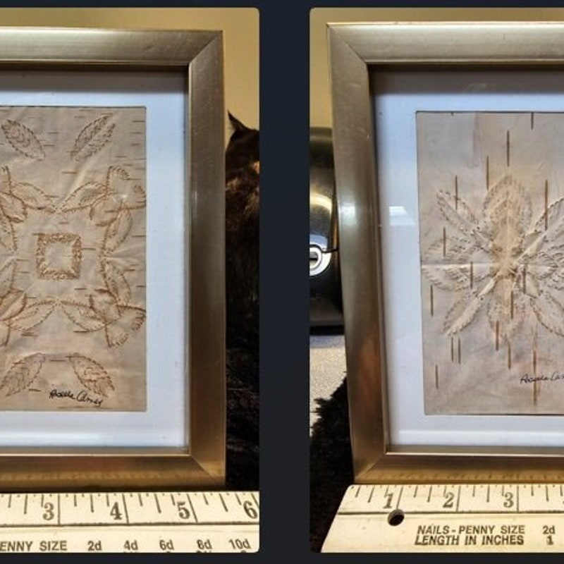Birch Bark Art - Etsy