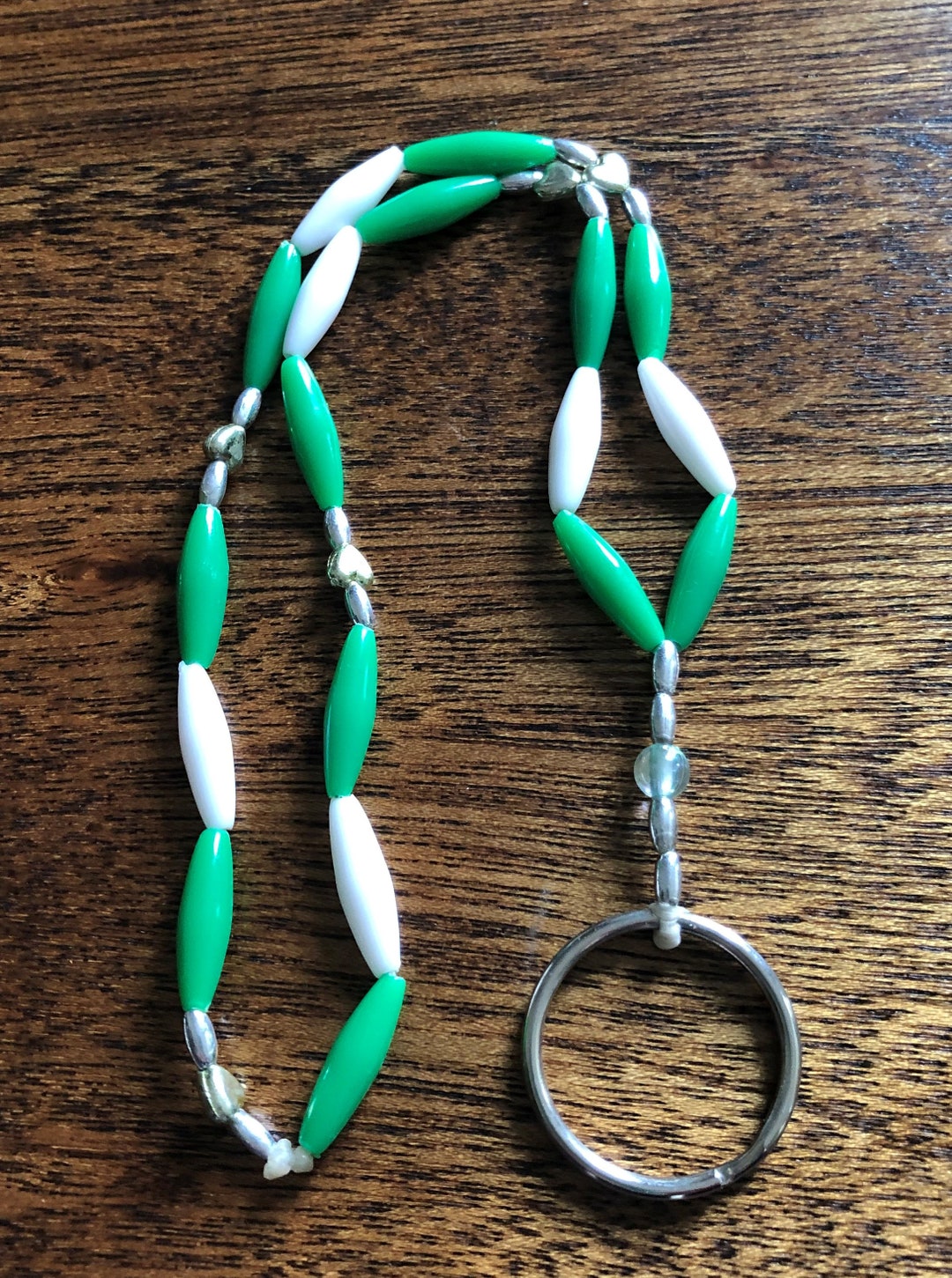 Native American Hand Crafted Multicolored Beaded Lanyard - Indigenous ...