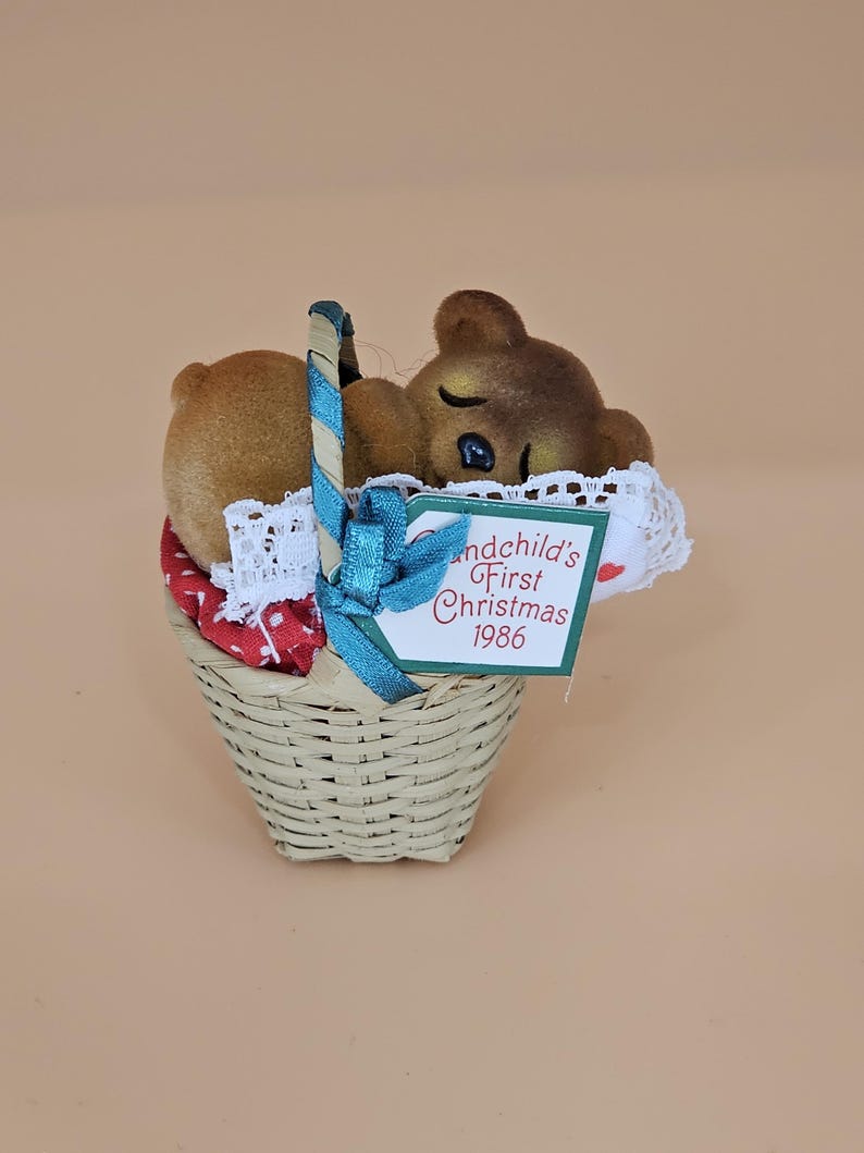 Vintage Hallmark Keepsake Ornament - "grandchild's First Christmas ...