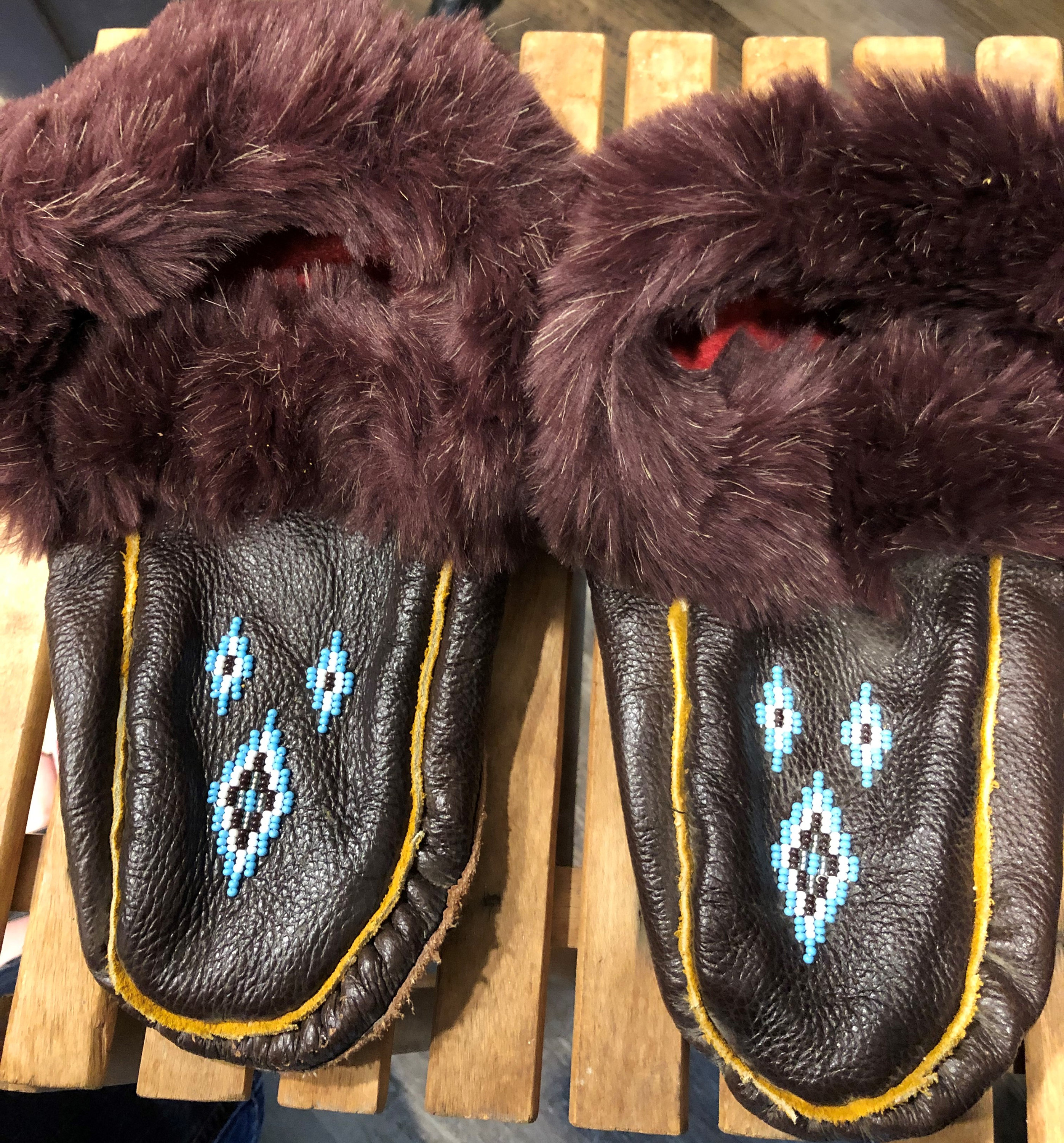 Native American Beaded Moccasins Native American Arts and - Etsy