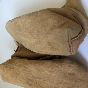 Native American Hand Crafted Moose Hide Full Wrap Mukluks - Indigenous ...