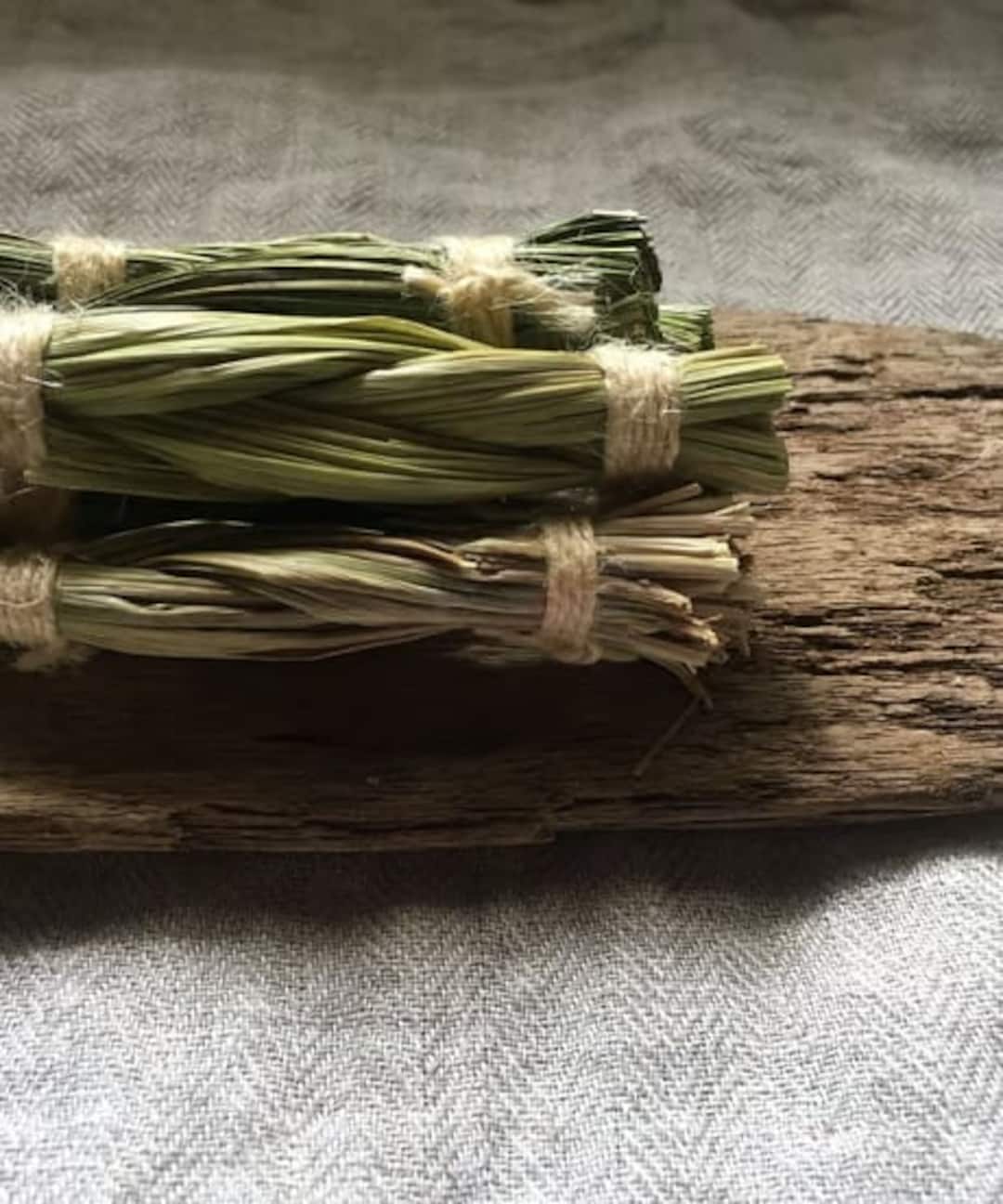 Sweetgrass Braid (five)(5) - Organic, Canadian Grown, Indigenous Sacred ...