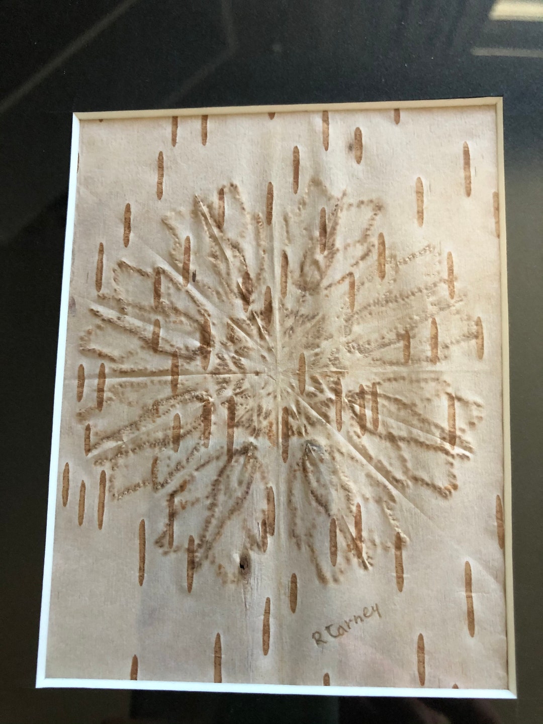 Native American Hand Crafted Birch Bark Biting Indigenous - Etsy