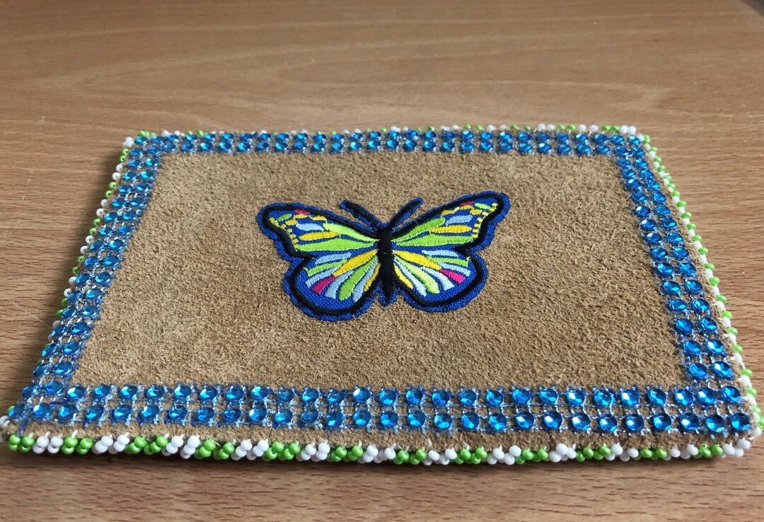 Native American Handcrafted Leather Beaded Pouch - Native American Arts ...