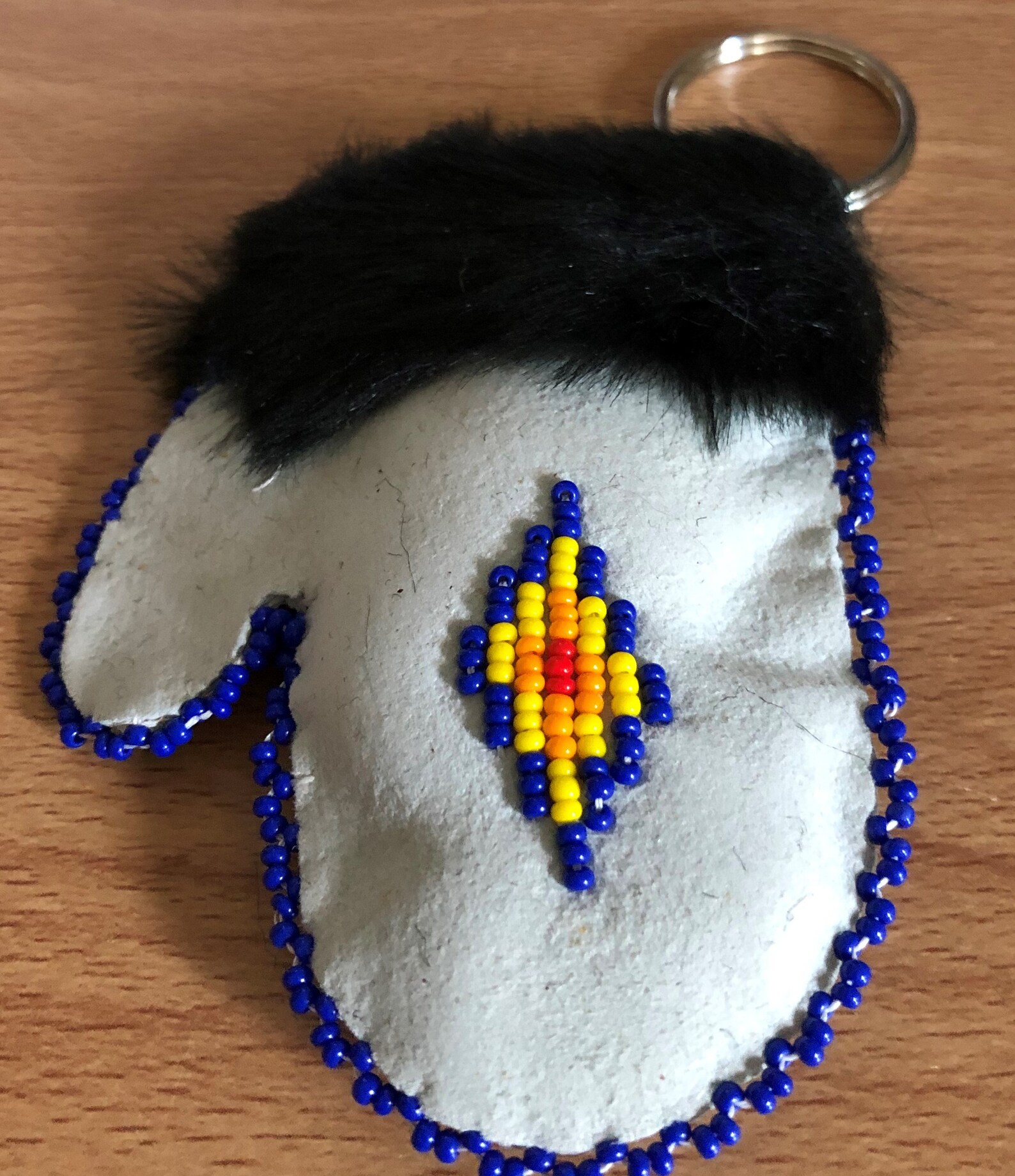 Native American Key Chains - Locally Made - Native Crafted - Leather ...