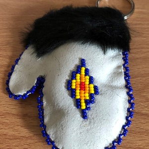 Native American Key Chains - Locally Made - Native Crafted - Leather ...