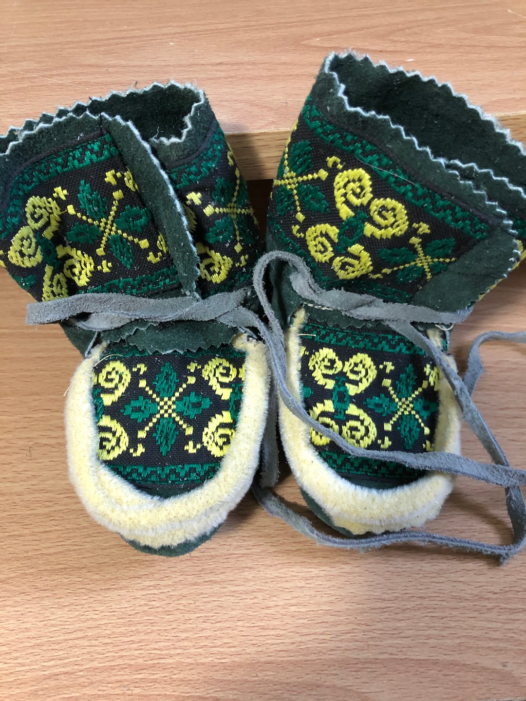 Toddler Child Wraps - Native American Shoes Booties - Locally Made ...