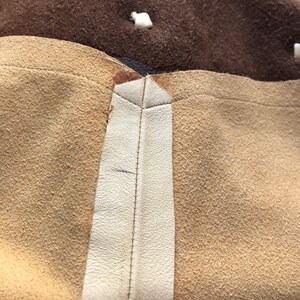 Native American Hand Crafted Leather Vest With Tassels Indigenous Arts ...