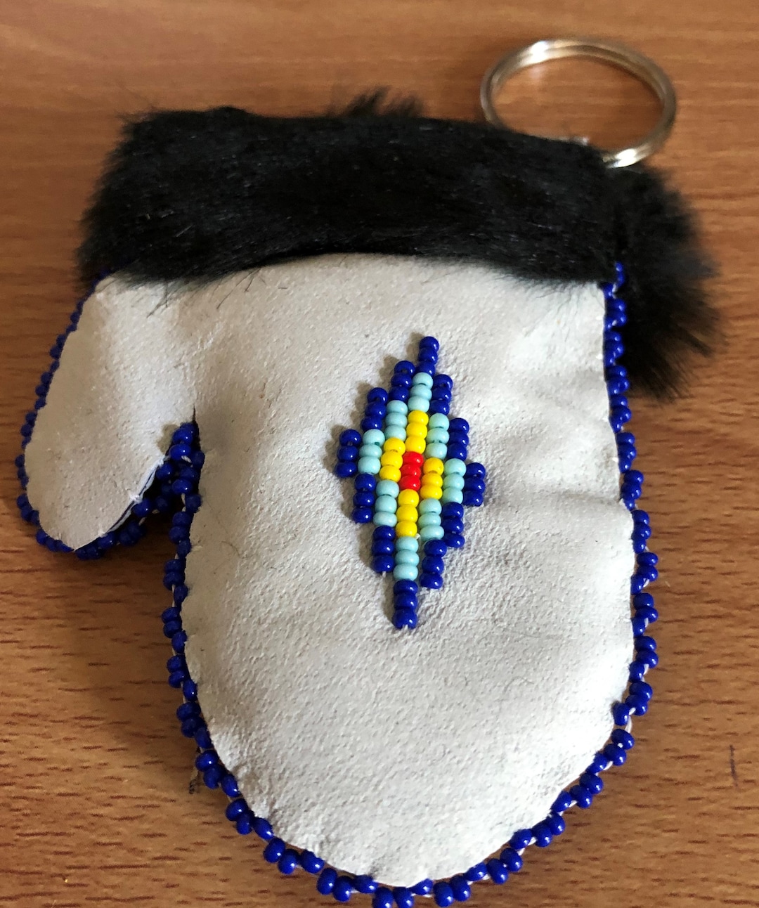 Native American Key Chains - Locally Made - Native Crafted - Leather ...