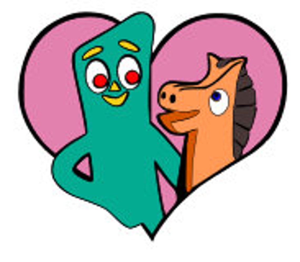 BUNDLE GUMBY 88 Files SVG Dxf Eps Png Cricut Silhouette - Etsy