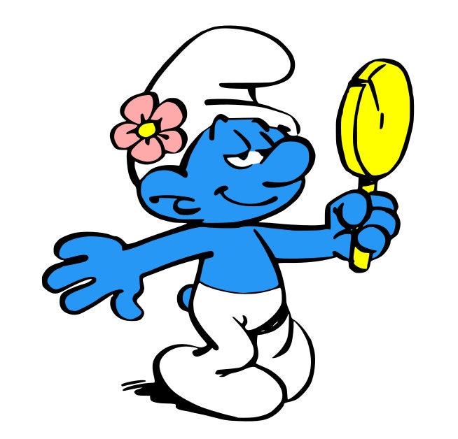 BUNDLE Smurf Theme 140 Files SVG Dxf Eps Png Cricut Silhouette - Etsy