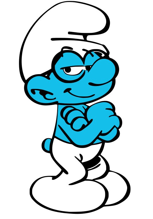 BUNDLE Smurf Theme 140 Files SVG Dxf Eps Png Cricut Silhouette - Etsy