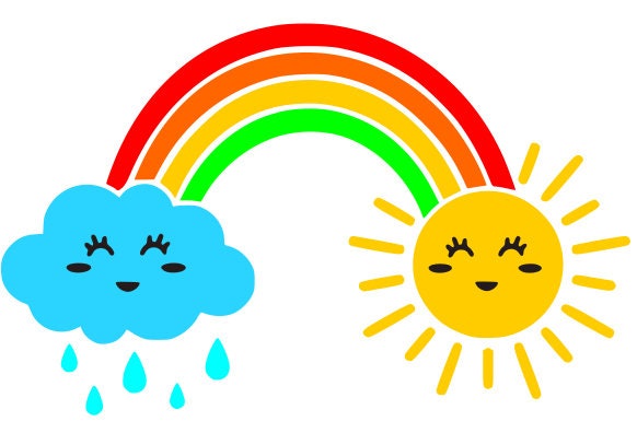 BUNDLE Rainbow Theme 112 Files SVG Dxf Eps Png Cricut | Etsy