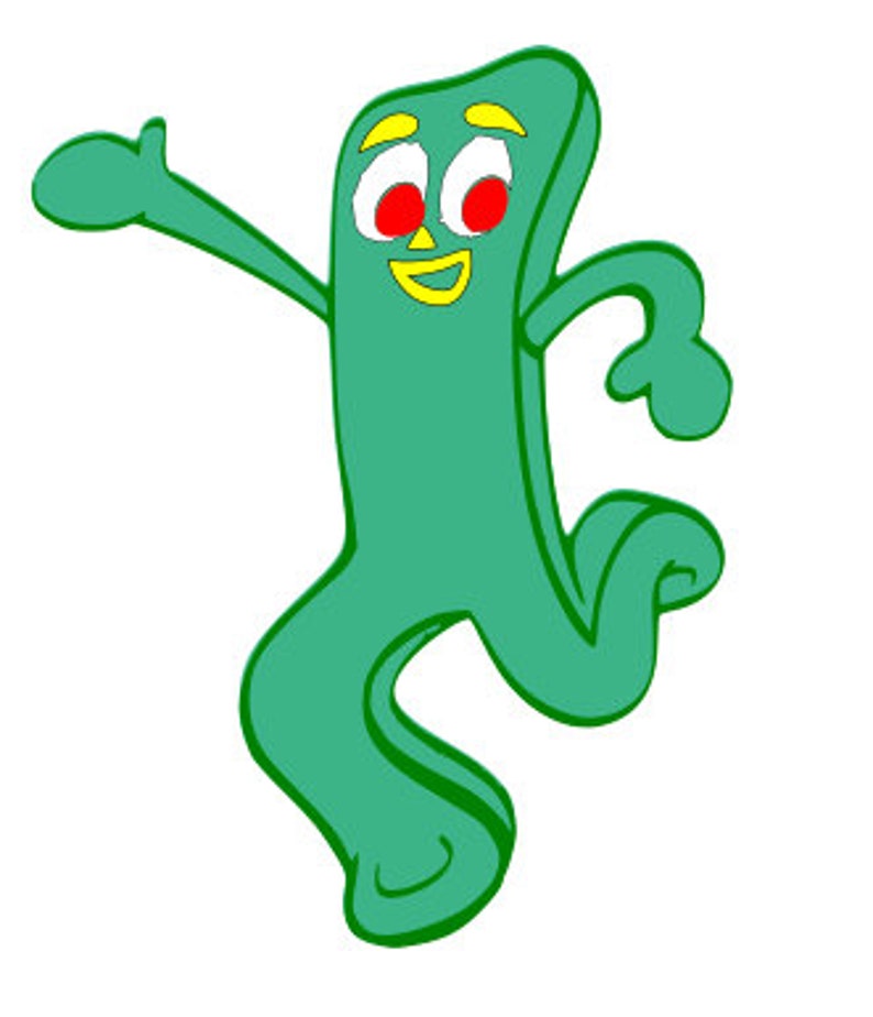 BUNDLE GUMBY 88 Files SVG Dxf Eps Png Cricut Silhouette - Etsy
