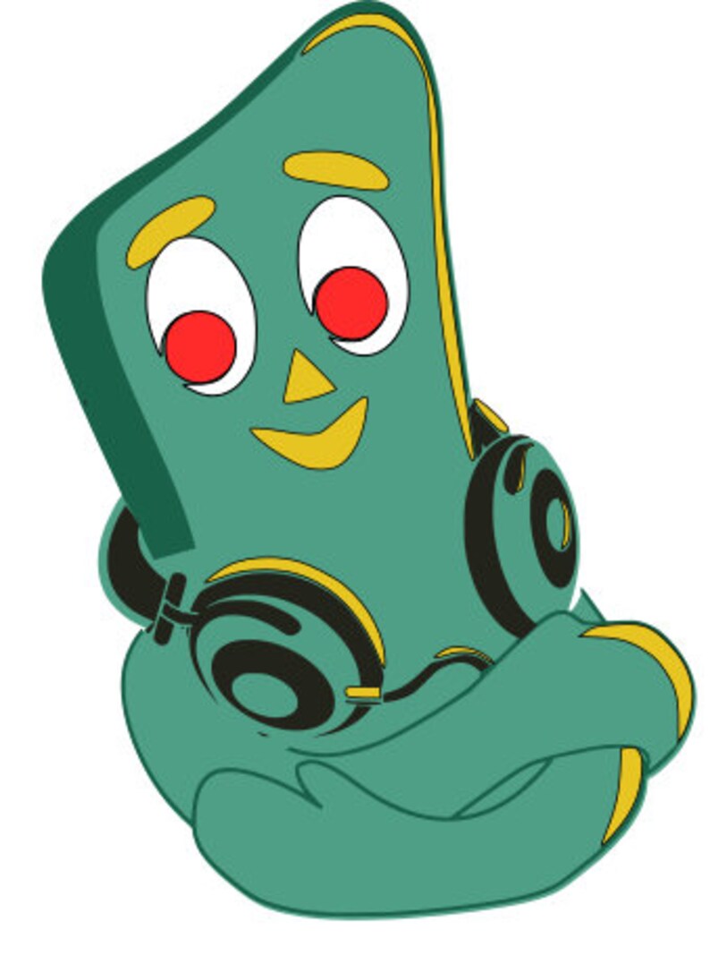BUNDLE GUMBY 88 Files SVG Dxf Eps Png Cricut Silhouette - Etsy