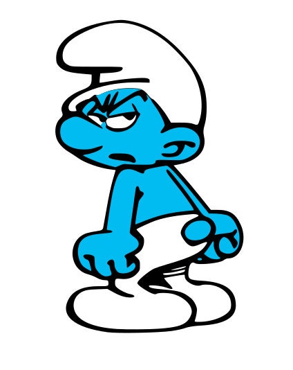 BUNDLE Smurf Theme 140 Files SVG Dxf Eps Png Cricut Silhouette - Etsy