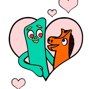 BUNDLE GUMBY 88 Files SVG Dxf Eps Png Cricut Silhouette - Etsy