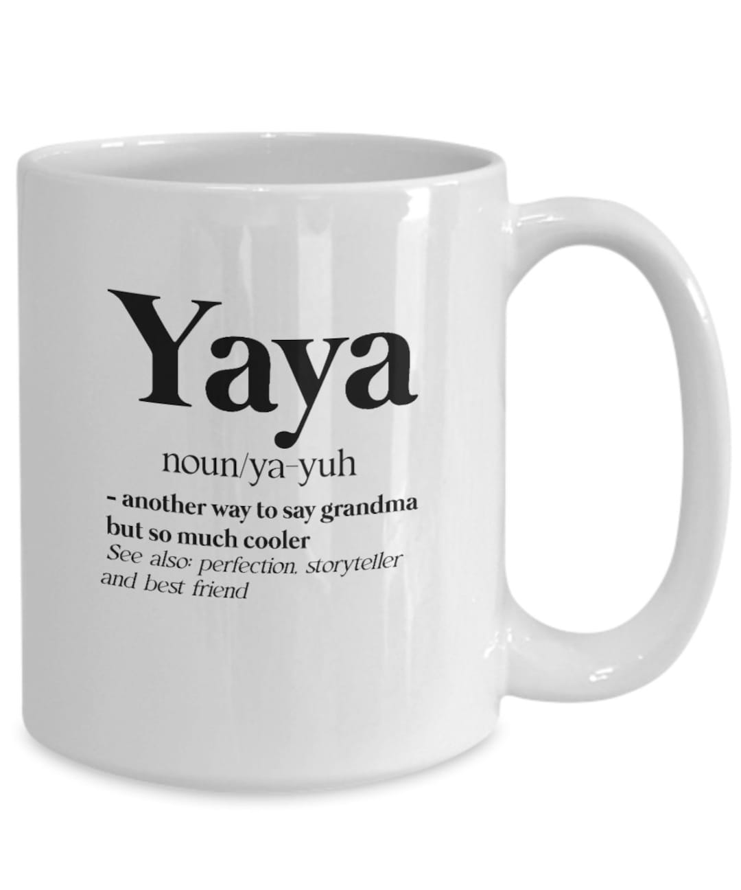 Yaya, Yaya Gifts, Yaya Mug, Yaya Birthday Gift, Yaya Christmas - Etsy UK