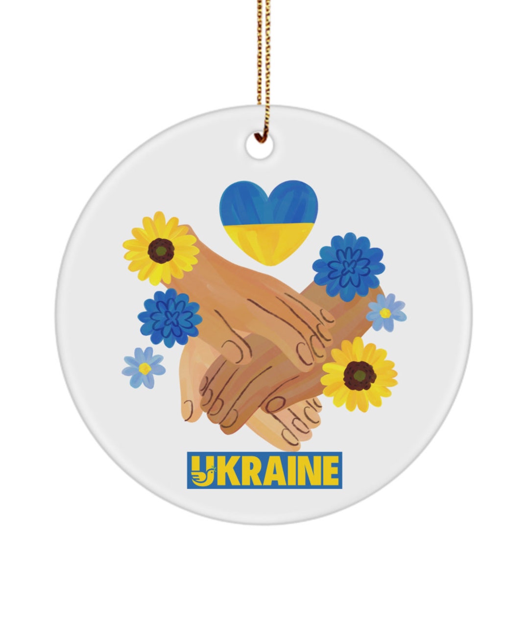Ukraine Ornament, Stand With Ukraine, Ukraine Art, LGBTQ Ukraine ...