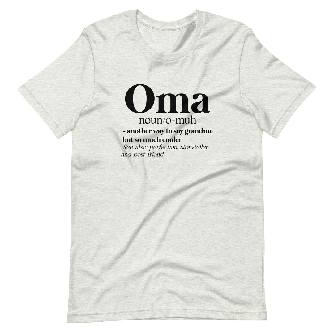 Oma Shirt, Oma, Oma Gift, Gift for Oma, New Oma Gift, Gifts for Oma - Etsy