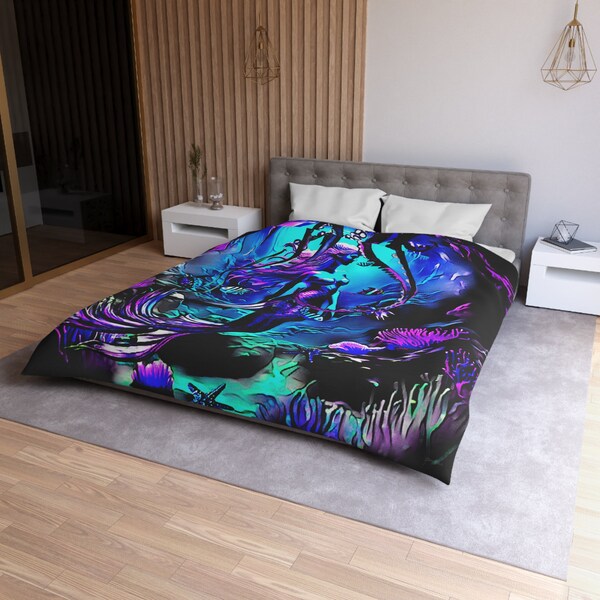 Neon Comforter - Etsy