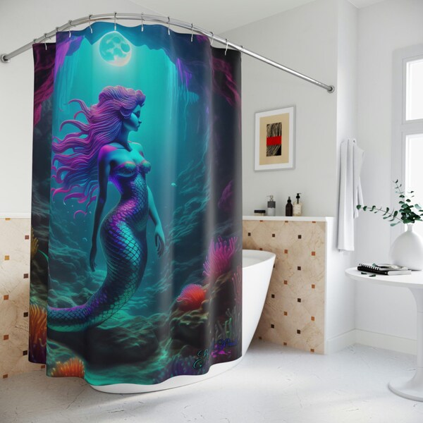 Mermaid Curtain - Etsy