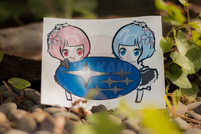 JDM WAIFU HANDMADE Car Brands Waterproof Vinyl Decal Car Window Vinyl ...