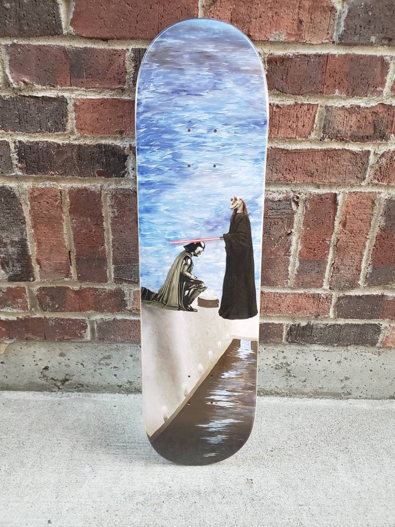Darth Jar Jar Binks Skateboard Deck - Etsy