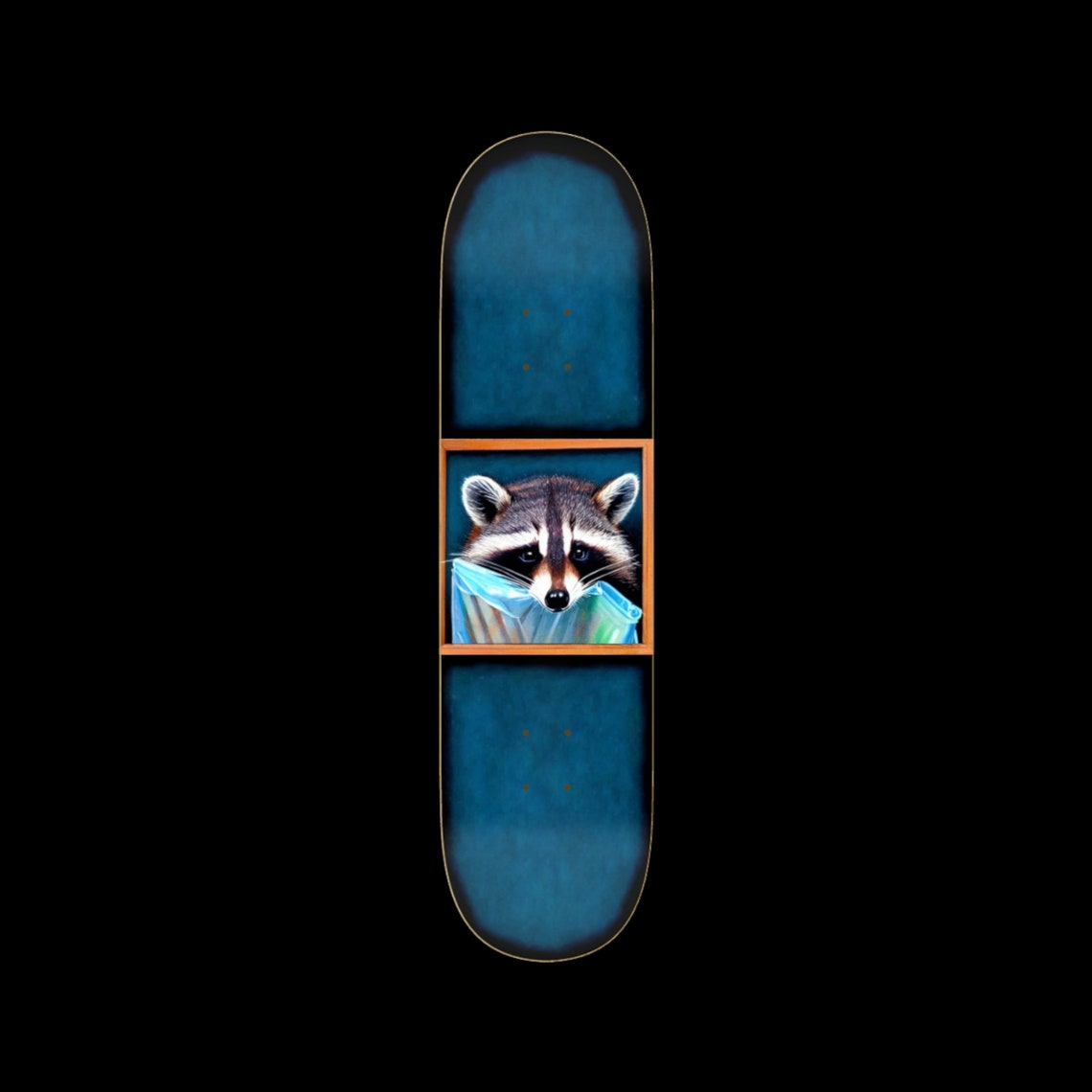 Raccoon Skateboard Deck - Etsy