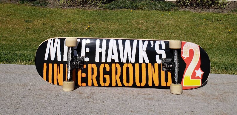 Mike Hawk's Underground 2 Skateboard Deck - Etsy
