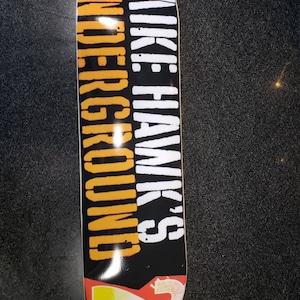 Mike Hawk's Underground 2 Skateboard Deck - Etsy