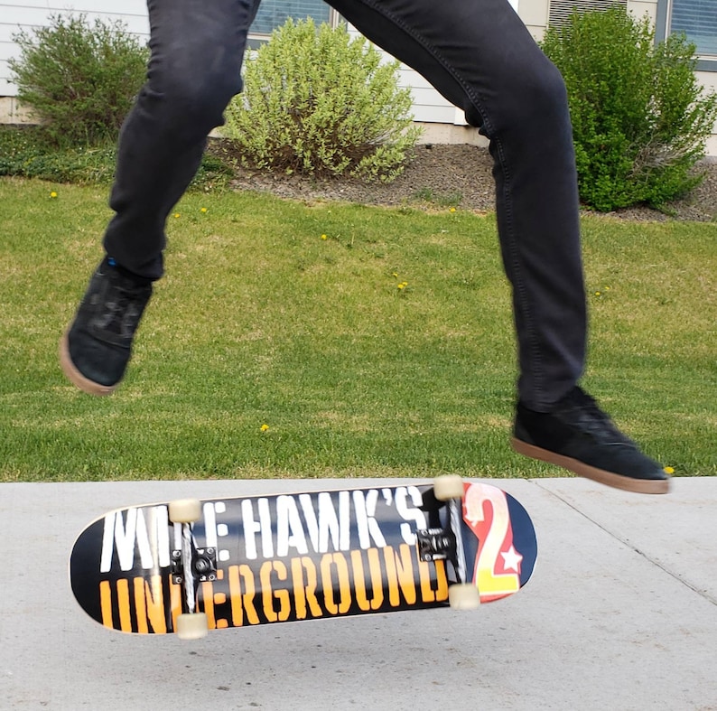 Mike Hawk's Underground 2 Skateboard Deck - Etsy