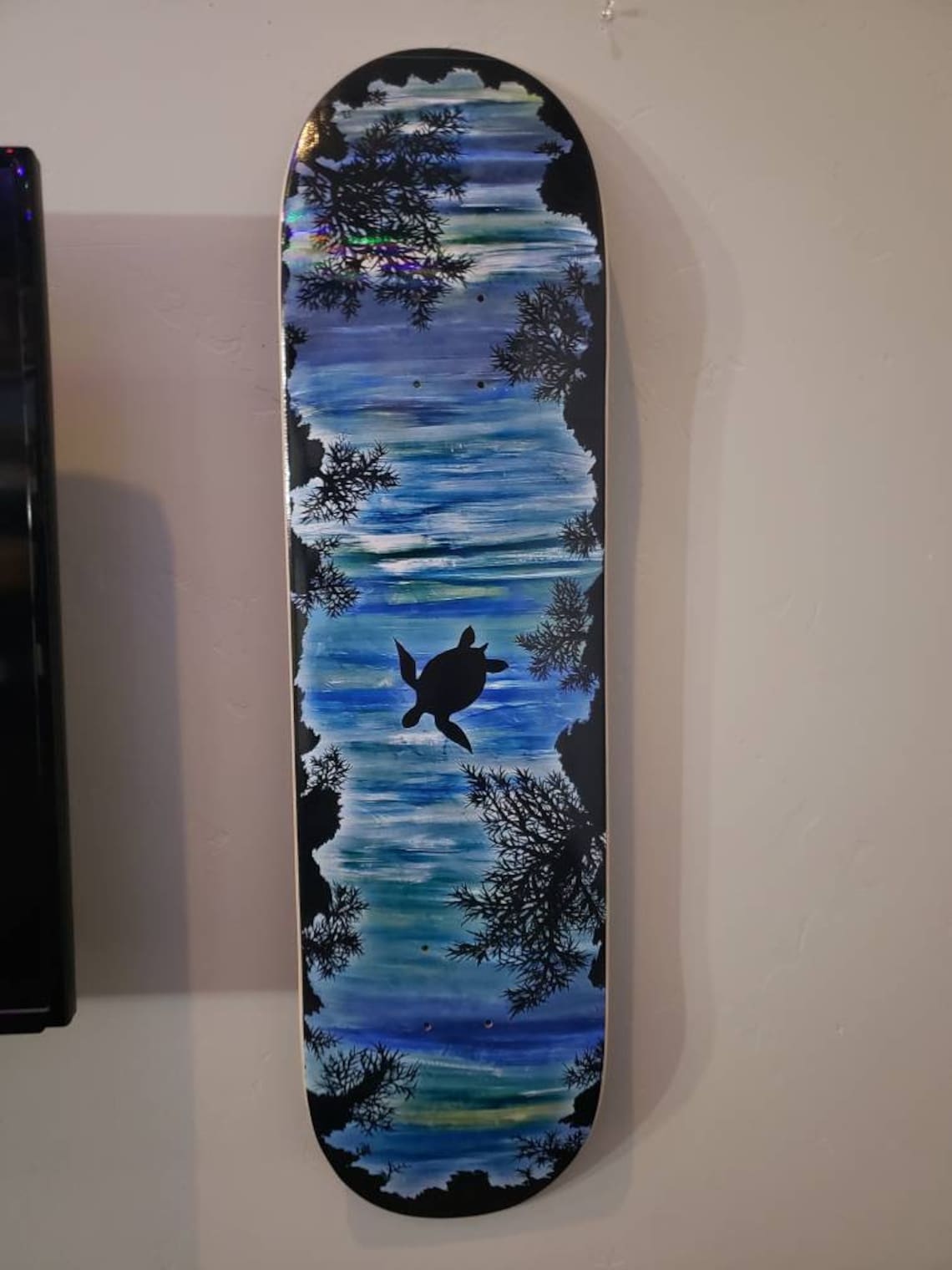 Turtle Skateboard Deck - Etsy