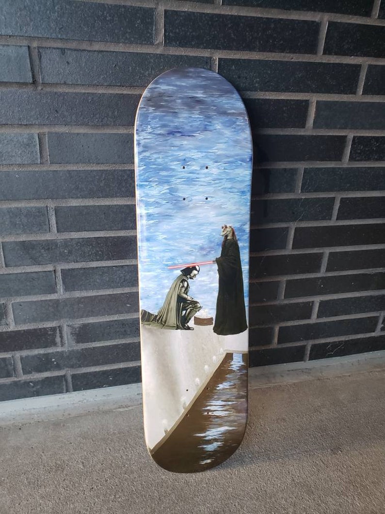Darth Jar Jar Binks Skateboard Deck - Etsy