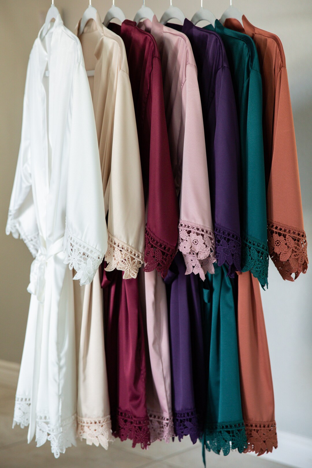 Wedding Party Robe, Bridesmaid Robes, Bridesmaid Proposal Box, Getting ...