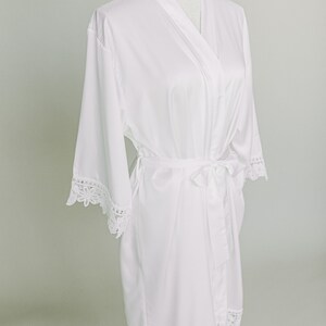 Plum Bridesmaid Wedding Robes Deep Violet Purple Bridal Party - Etsy