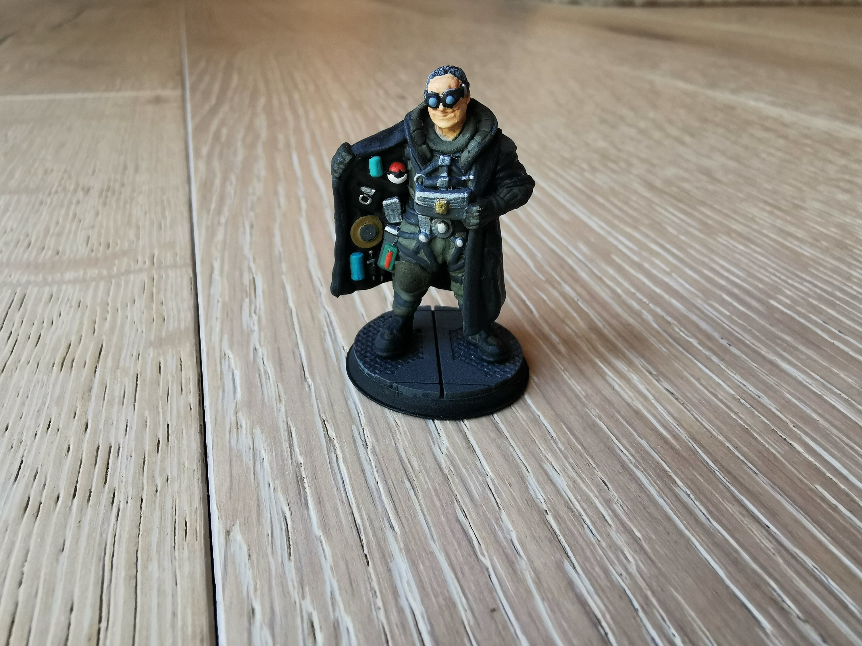 Cyberpunk Smuggler Hand-painted 3D Miniature Mini Resin Figure ...