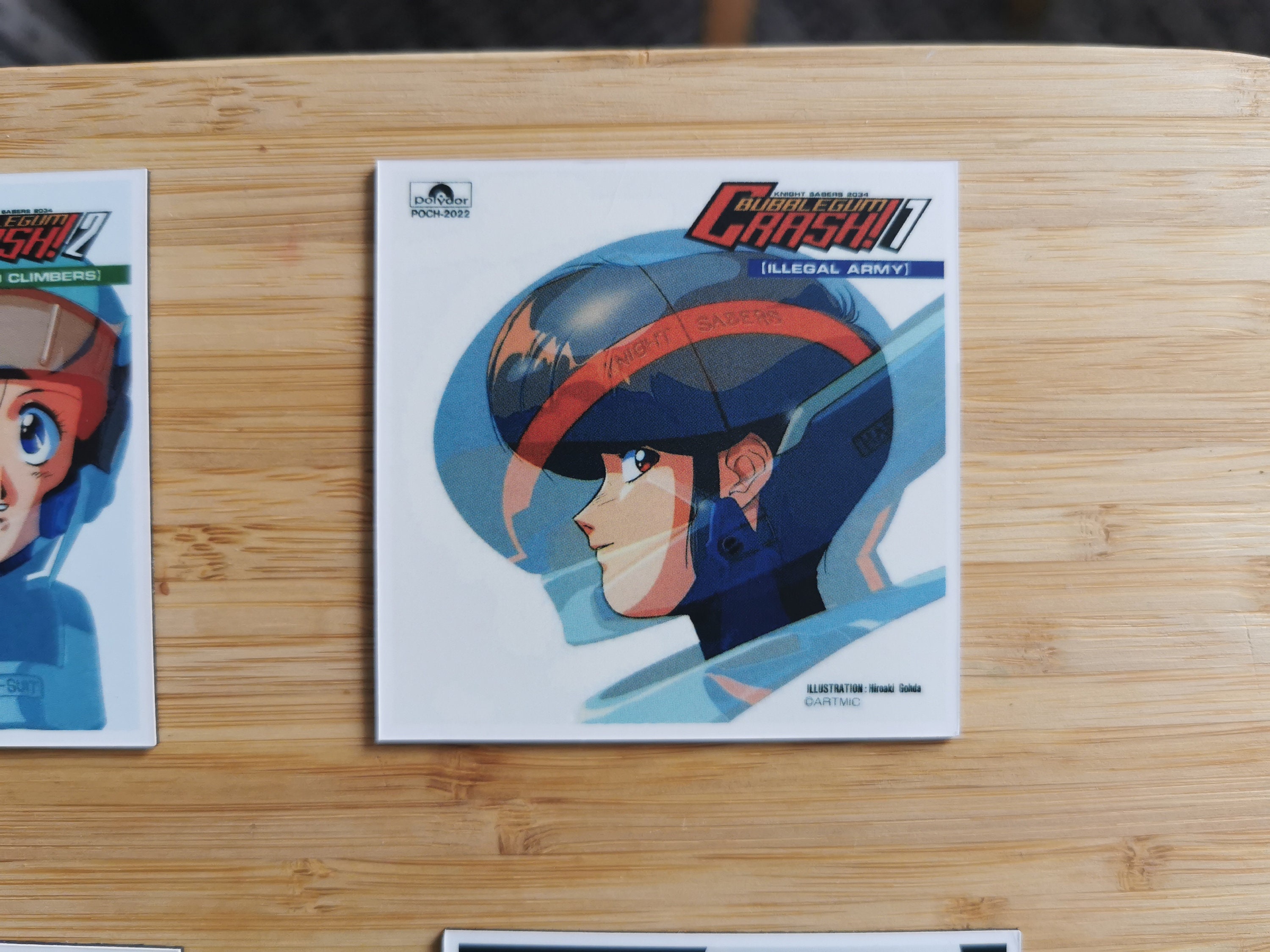Bubblegum Crisis Tokyo 2040 Computer/fridge Magnets. Bubblegum Crash ...