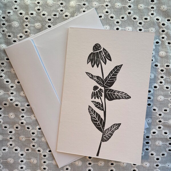 Block Print Cards - Etsy