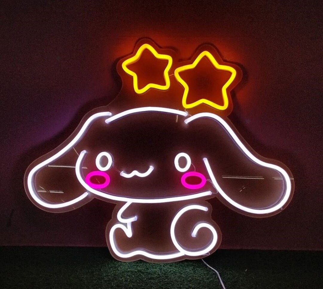 Cinnamoroll Neon Sign Cinnamoroll Led Neon Sign Light for - Etsy